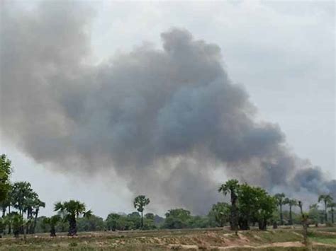 Dvb ညောင်ပင်ကြီး၊ ရွာရှည်၊ ထန်းတောရွာတို့ကို စစ်တပ်က ၃ ရက်ဆက် မီးရှို့ပြီး ပြည်သူ ၁ ဦးအား သတ်ဖြတ်