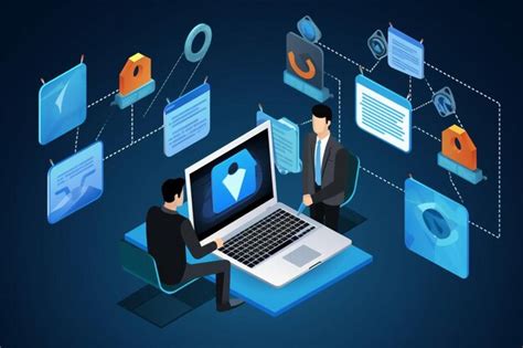 Premium Photo The Concept Of Flat Isometric Design Is Doing Email