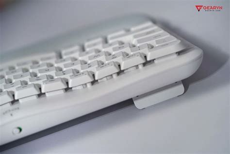 Bàn Phím Logitech Không Dây Wave Keys Ergonomic Trắng Chính Hãng Gearvn Com