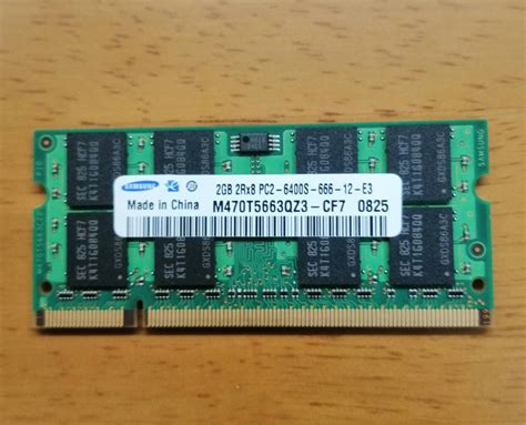 Yahooオークション ノートパソコン用 メモリー Ddr2 Samsung Ddr2 P