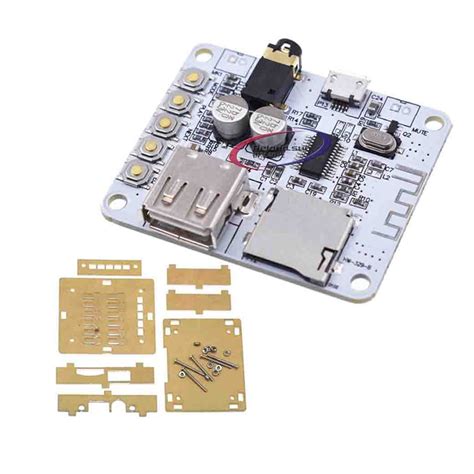 Bluetooth Audio Receiver Board With USB TF Card Slot Decoding Playback Output A V