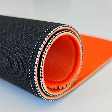 Orange Mouse Pad Premium Solid Colour Mouse Pad Custom Mouse Pad