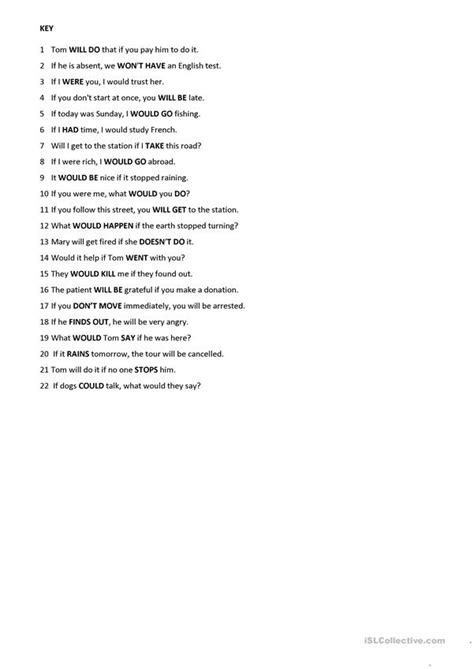 First And Second Conditionals 1 English Esl Worksheets For Distance Learning And Physical
