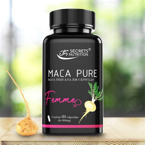 Maca Peruana Para Mulheres Maca Pure Secrets Nutrition Vitamina Feminina Aumenta Libido