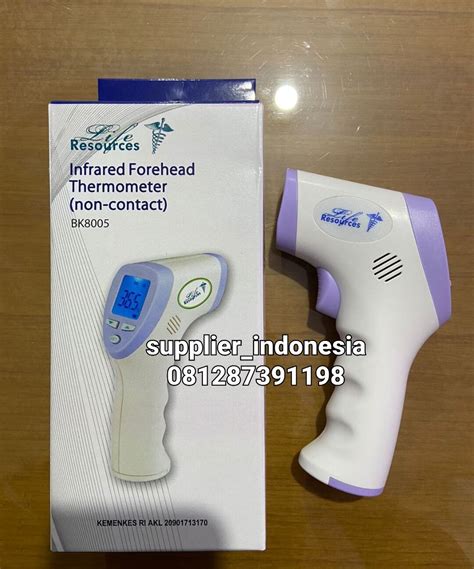 Thermometer Non Contact Termometer Tembak Life Resources Lazada Indonesia