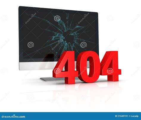 computer error concept stock illustration illustration of stop 21649191