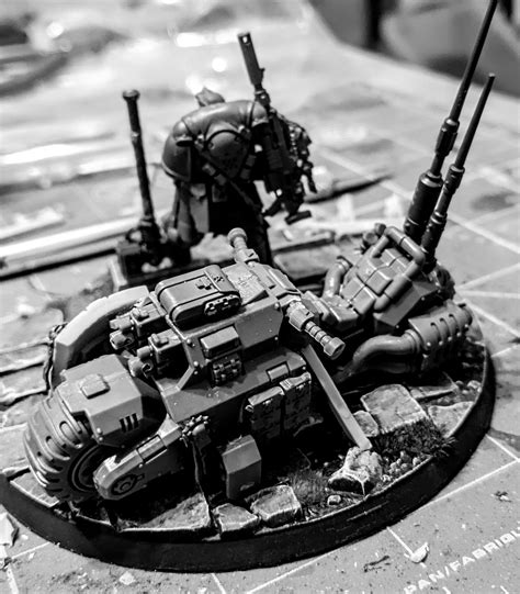 Captain On Bike Cnc R Spacemarines