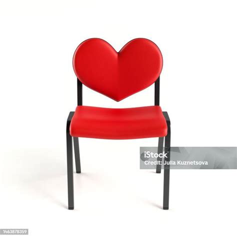 심장의 형태로 등을 가진 창조적 인 의자 낭만적 인 디자인 3d 렌더링 하트 모양에 대한 스톡 사진 및 기타 이미지 하트 모양 의자 검은색 Istock