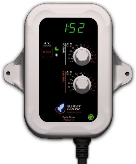 Plug N Grow Controllers Day Night Cycle Timer W Display 120v Png 010 Patio Lawn