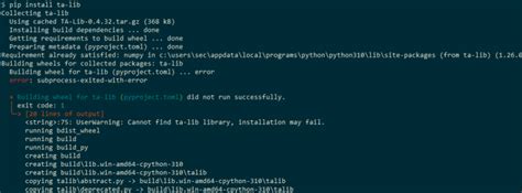 Ta Lib 설치하기feat 설치오류 해결절차 네이버 블로그