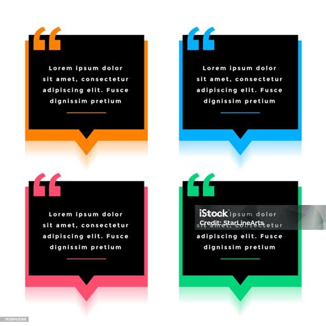 웹 커뮤니케이션을 위한 현대 견적 쉼표 기호 템플릿 모음 0명에 대한 스톡 벡터 아트 및 기타 이미지 0명 단순함 대조 Istock