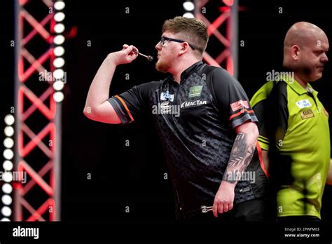 Leeuwarden Keane Barry Irl During The Dutch Darts Championship 2023 In The Wtc Leeuwarden