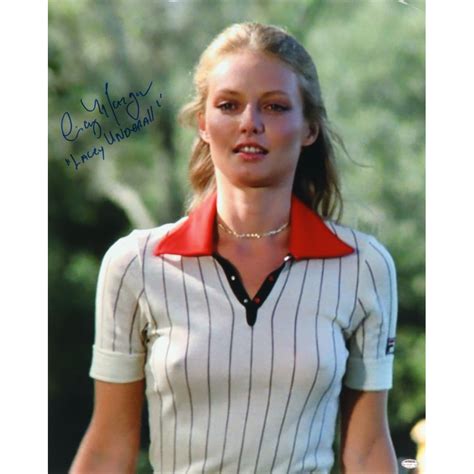 Cindy Morgan Signed Caddyshack 16x20 Photo Inscribed Lacey Underall