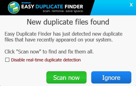 Detect And Remove Duplicate Files In Real Time With Easy Duplicate