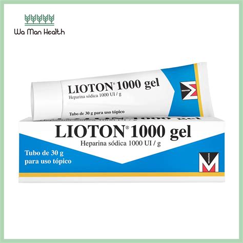 Lioton 1000 Heparin Gel 1000iu 30g 華民健康 Wa Man Health