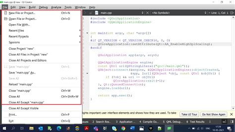 QT Creator VS QT Creator Size Of MENU Icons Stack Overflow