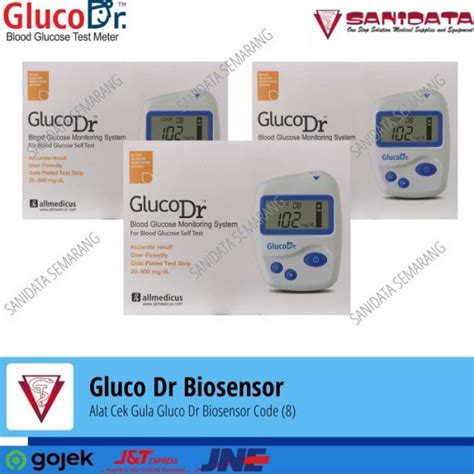 Promo Alat Cek Gula Gluco Dr Biosensor Glucometer Glucodr Biosensor