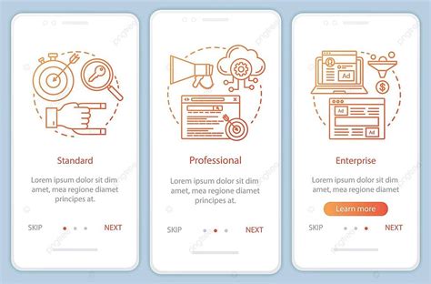 Linear Concepts Depicted In Crm Subscription Onboarding Mobile App Page Screen Vector Phone