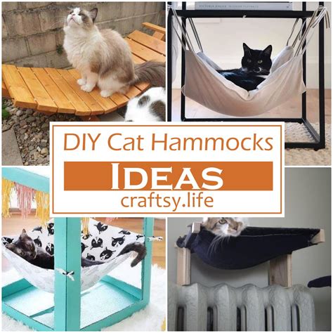 Cat Hammock Diy At Arlene Lopez Blog