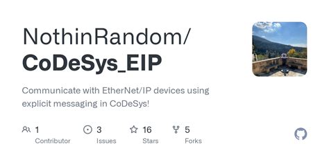 GitHub NothinRandom CoDeSys EIP Communicate With EtherNet IP Devices Using Explicit Messaging