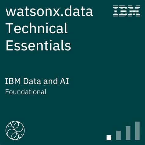 ibm watsonx data technical essentials credly