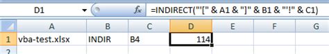 Indirect Function In Excel With Example Formulas