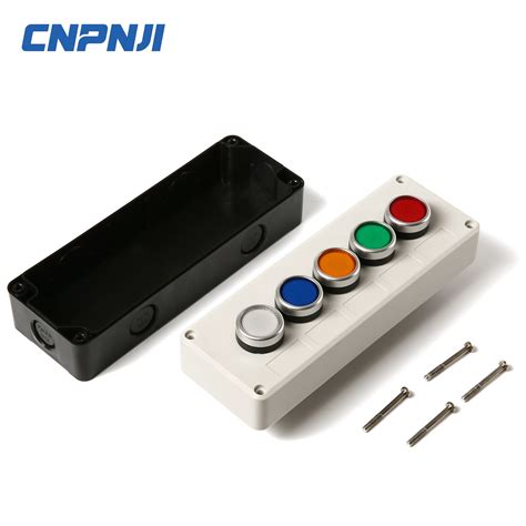 More Popular Customized Plastic Enclosure Push Button Switch Control Box Waterproof Junction