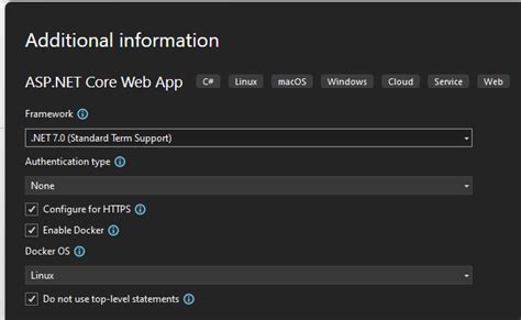 Docker Error While Attempting To Deploy Dockered Net Core