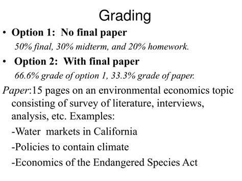PPT EEP 101 ECON 125 Environmental Economics PowerPoint Presentation ID 3291245