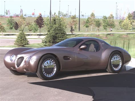 Row Of Unique 1990s American Concept Cars Part 1