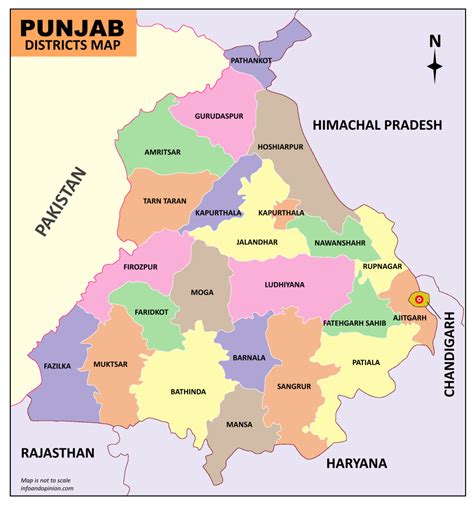 Latest Punjab Map