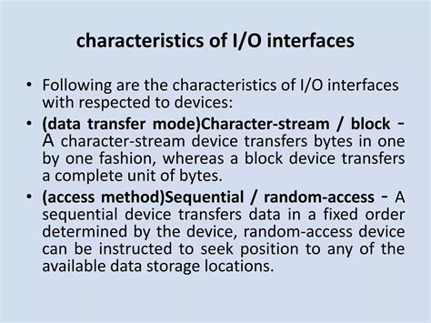 i o interface pptx