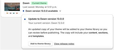 Updating Your Theme