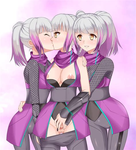 Rule 34 3girls Achmad Faisal Breasts Breasts Out Clevage Clone Clonecest Clones Clothed Female