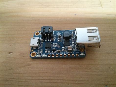 Adafruit Powerboost 1000 Charger Rechargeable 5v Lipo Usb Boost 1a