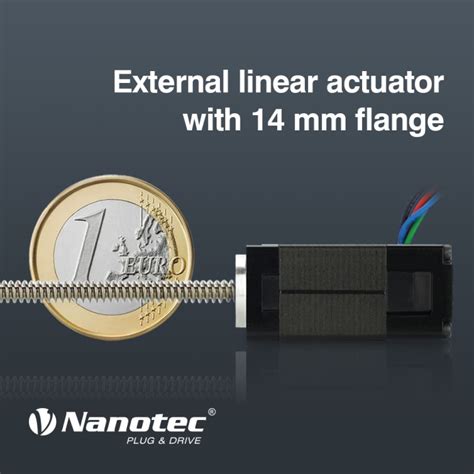 Nanotec Electronic On Linkedin Lsa14 The Smallest Linear Actuator