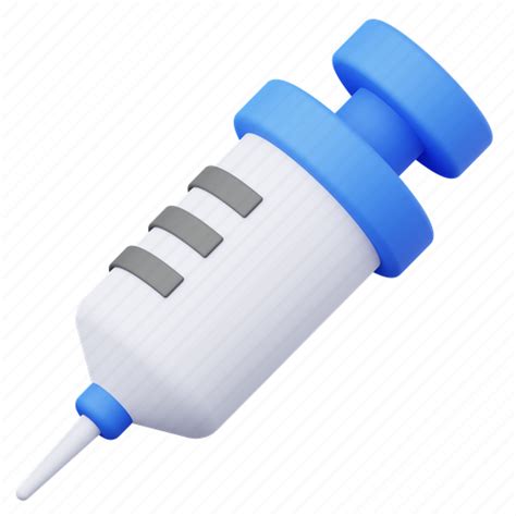 Injection Medical Hospital Syringe Health 3d Illustration