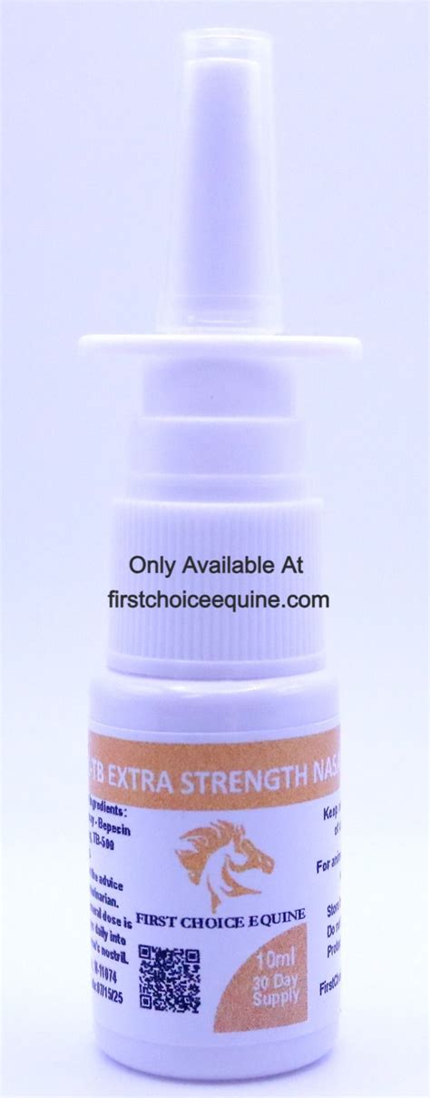 Bpc Tb Extra Strength Nasal Spray Ml First Choice Equine