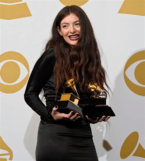 Lorde Grammys Awardswatch 56th Grammy Awards Daft Punk Lorde