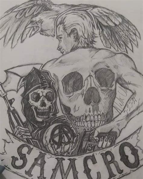 For Jackson Teller Sons Of Anarchy Tattoos Cartoon Tattoos Dope