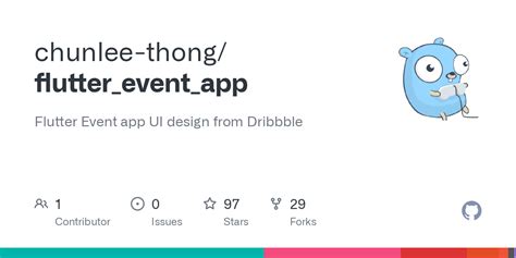 Github Chunlee Thong Flutter Event App Flutter Event App Ui Design