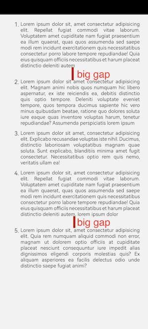 Weird Gaps Between Tags When Using TextAlign Justify Issue 610