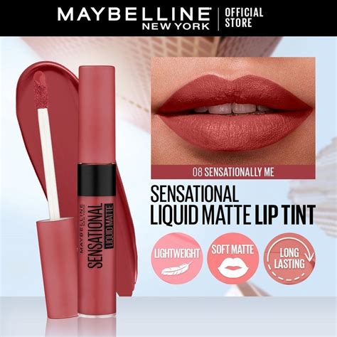 Maybelline Sensational Liquid Matte Lip Tint Long Lasting