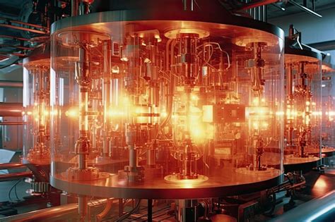 premium ai image theme of nuclear fusion large experimental setup in