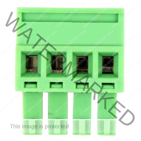 Pin Mm Pitch Pluggable Female Terminal Block Connector Straight Srk Electronics