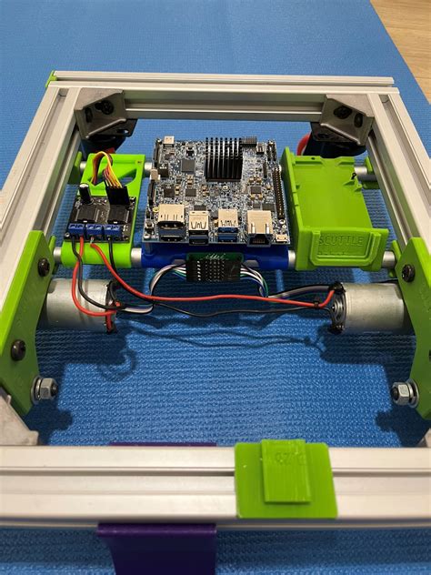 Tda4vm Edge Ai Bracket Scuttle Robot