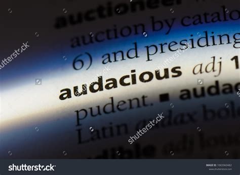 Audacious Definition