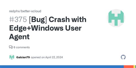 [bug] crash with edge windows user agent · issue 375 · redphx better