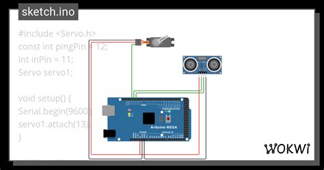 ถังขยะอัตโนมัติ เลขที่ 07 Se21 Wokwi Esp32 Stm32 Arduino Simulator