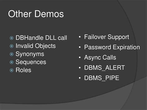 ppt using powerbuilder to develop applications for oracle powerpoint